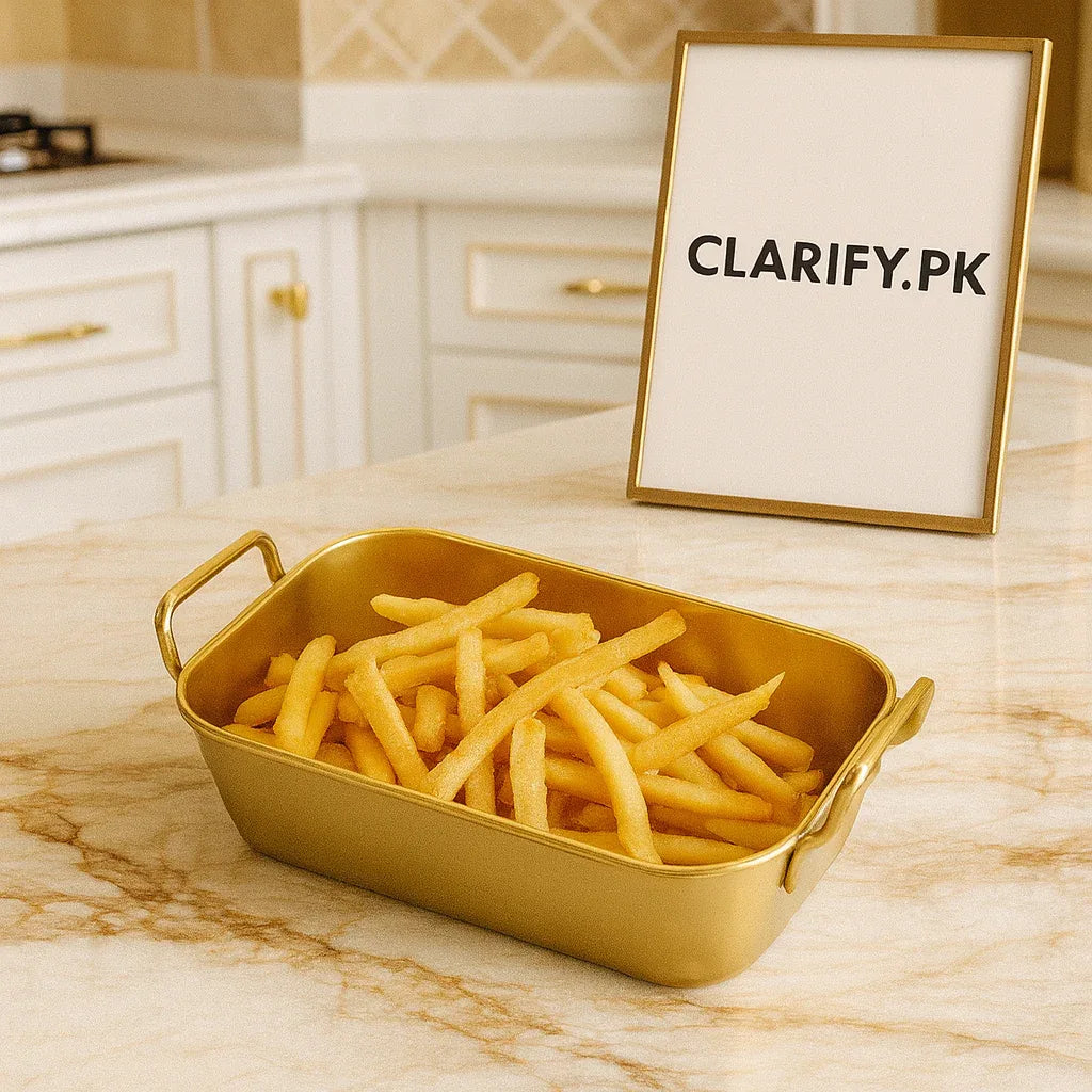 Stainless Steel Serving Platter – Clarify.pk