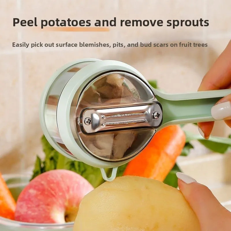 Potato Peeler with Storage Box | Kitchen Tool | Trenducts.pk – Clarify.pk