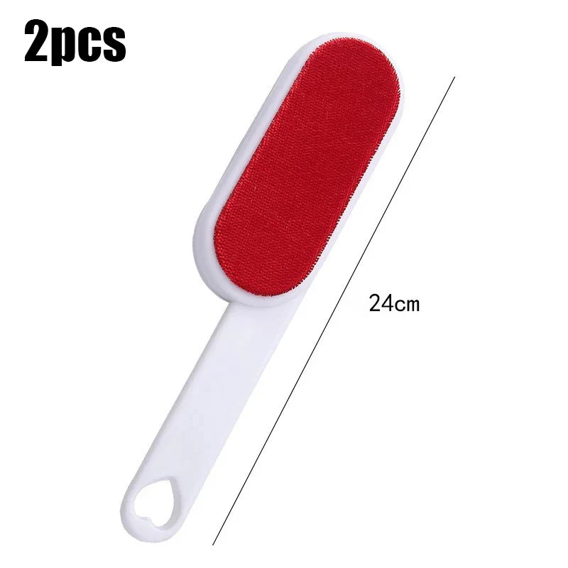 Large double-sided electrostatic brush for clothes hair removal brush ...