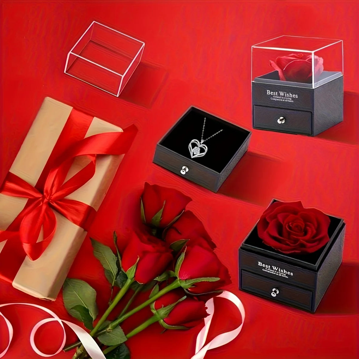 Eternal Red Rose Gift Box for Her | Trenducts.pk – Clarify.pk