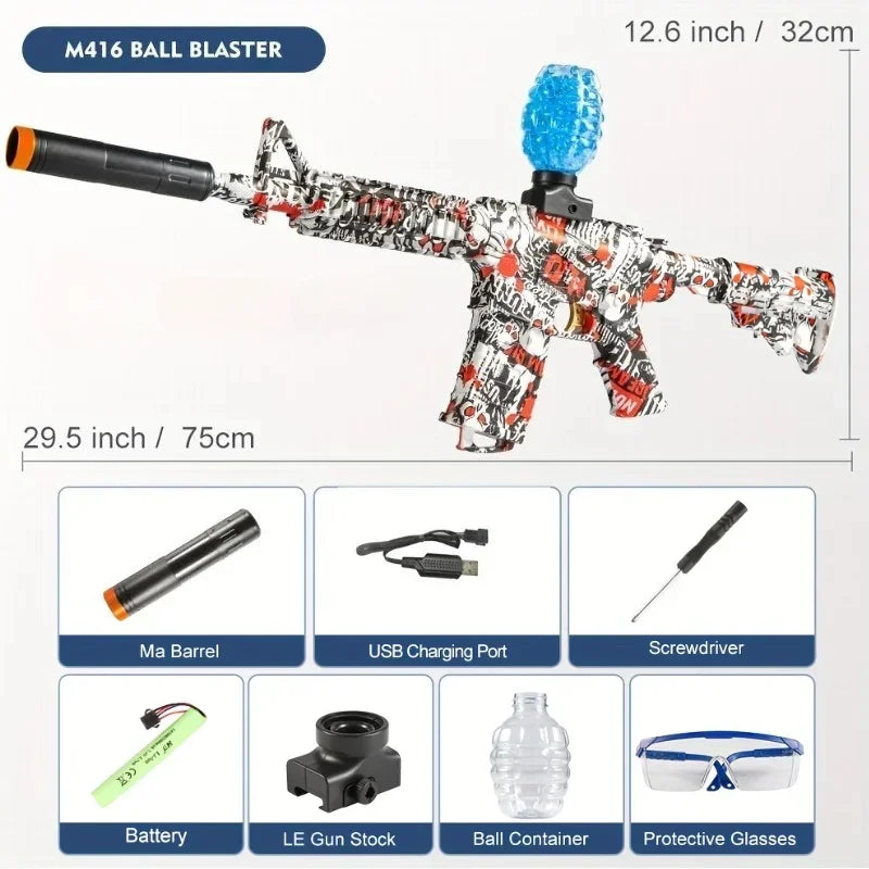 Electric Splatter Ball Gel Toy Gun | Trenducts.pk – Clarify.pk