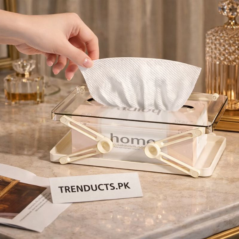 Automatic Lift Tissue Storage Box - Height Adjustable | Trenducts.pk ...