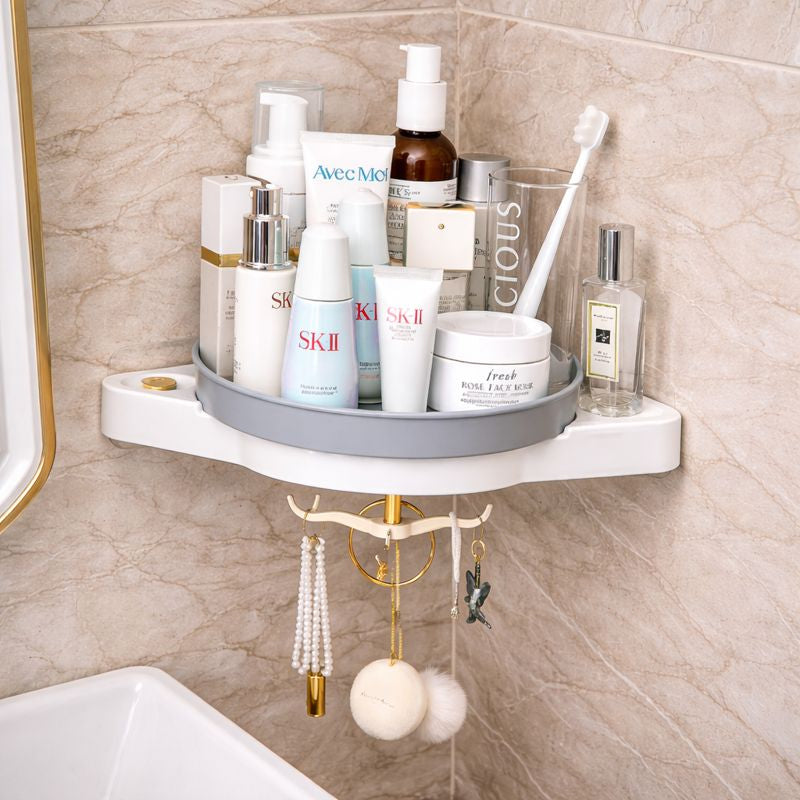 Rotating Wall Mounted Cosmetic & Kitchen Rack | Clarify.pk